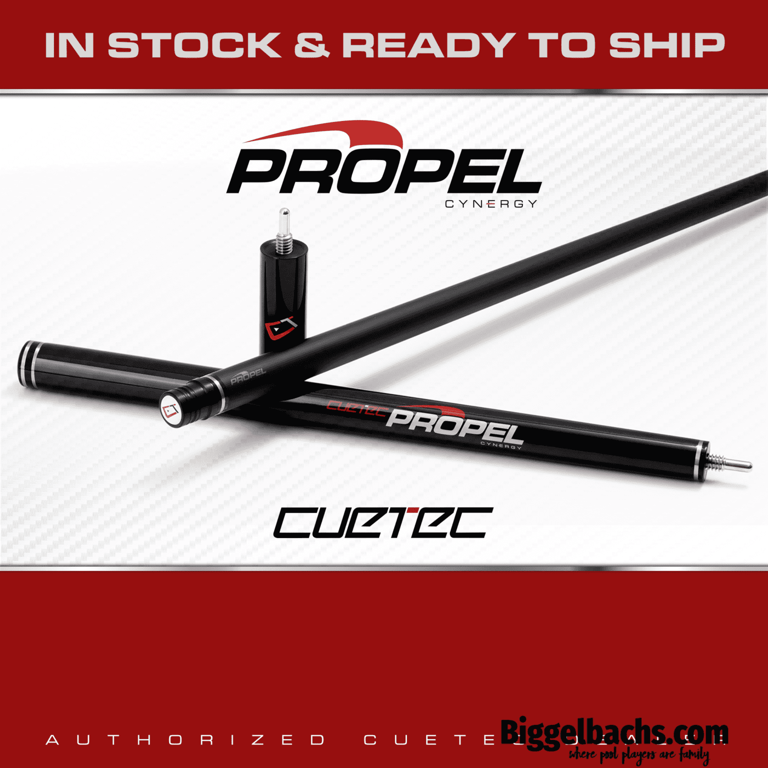 Cuetec Cynergy Propel Jump Cue | Biggelbachs
