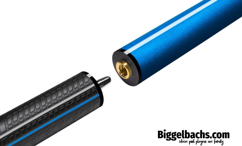 Predator BK Rush Blue Streak Jump Cue Sports Wrap | Biggelbachs
