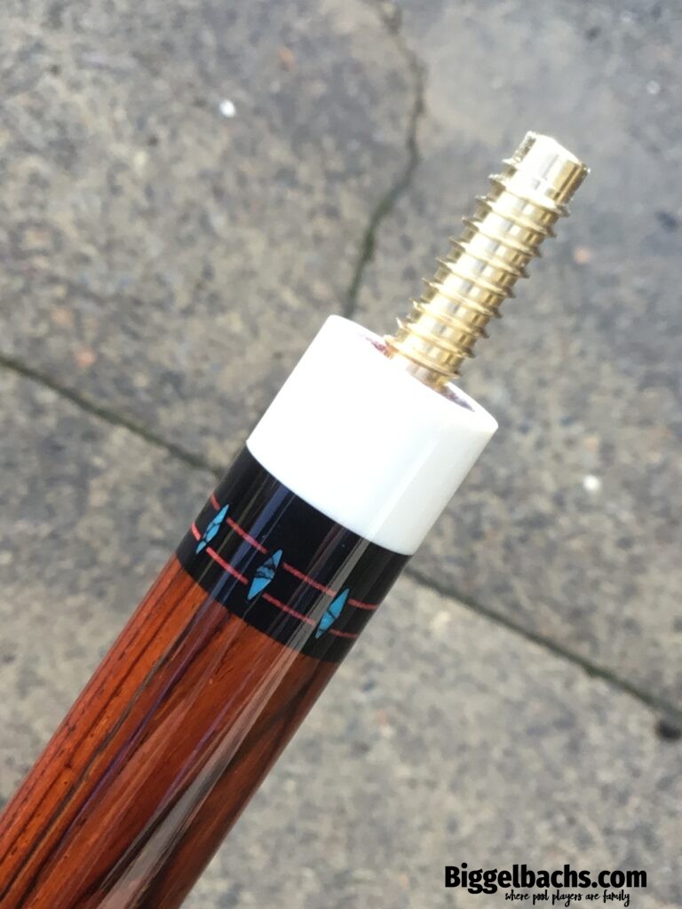 PK (Cocobolo/Flame Veneers) Pool Cue | Biggelbachs
