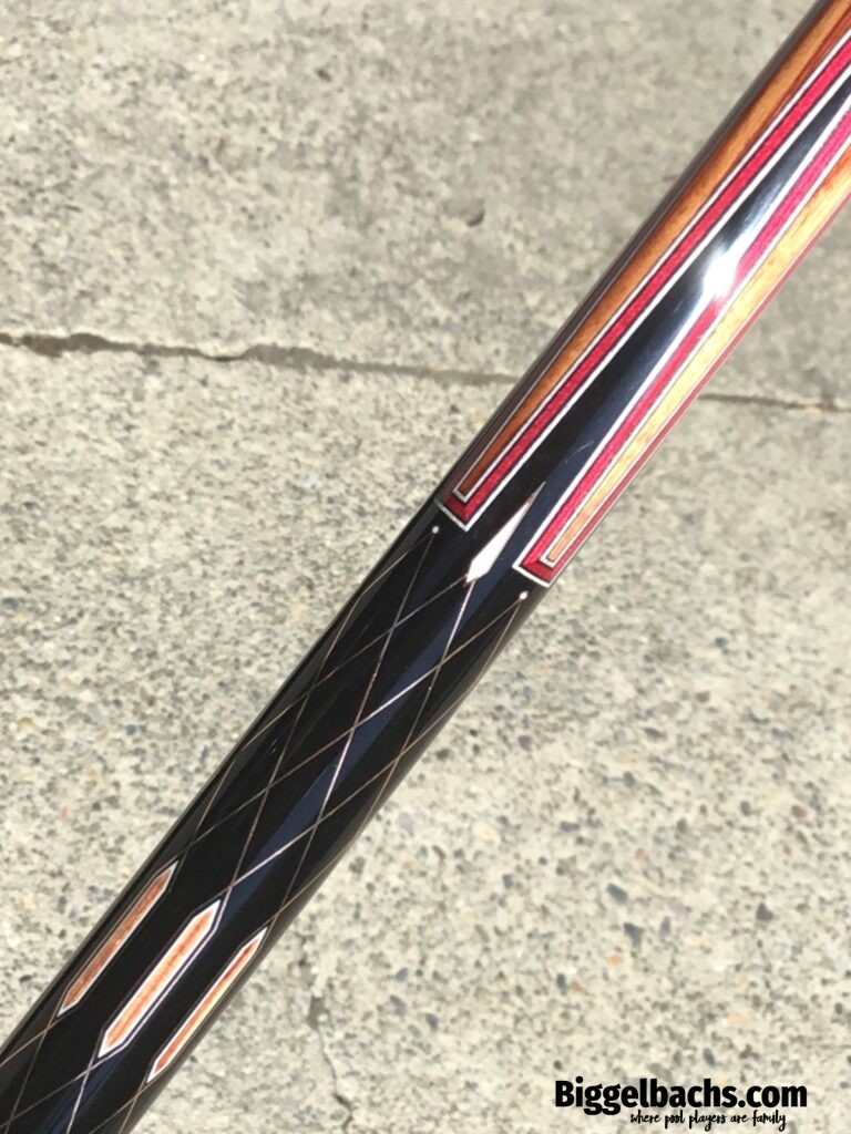 Tonkin (Tulip wood and Copper) Pool Cue | Biggelbachs