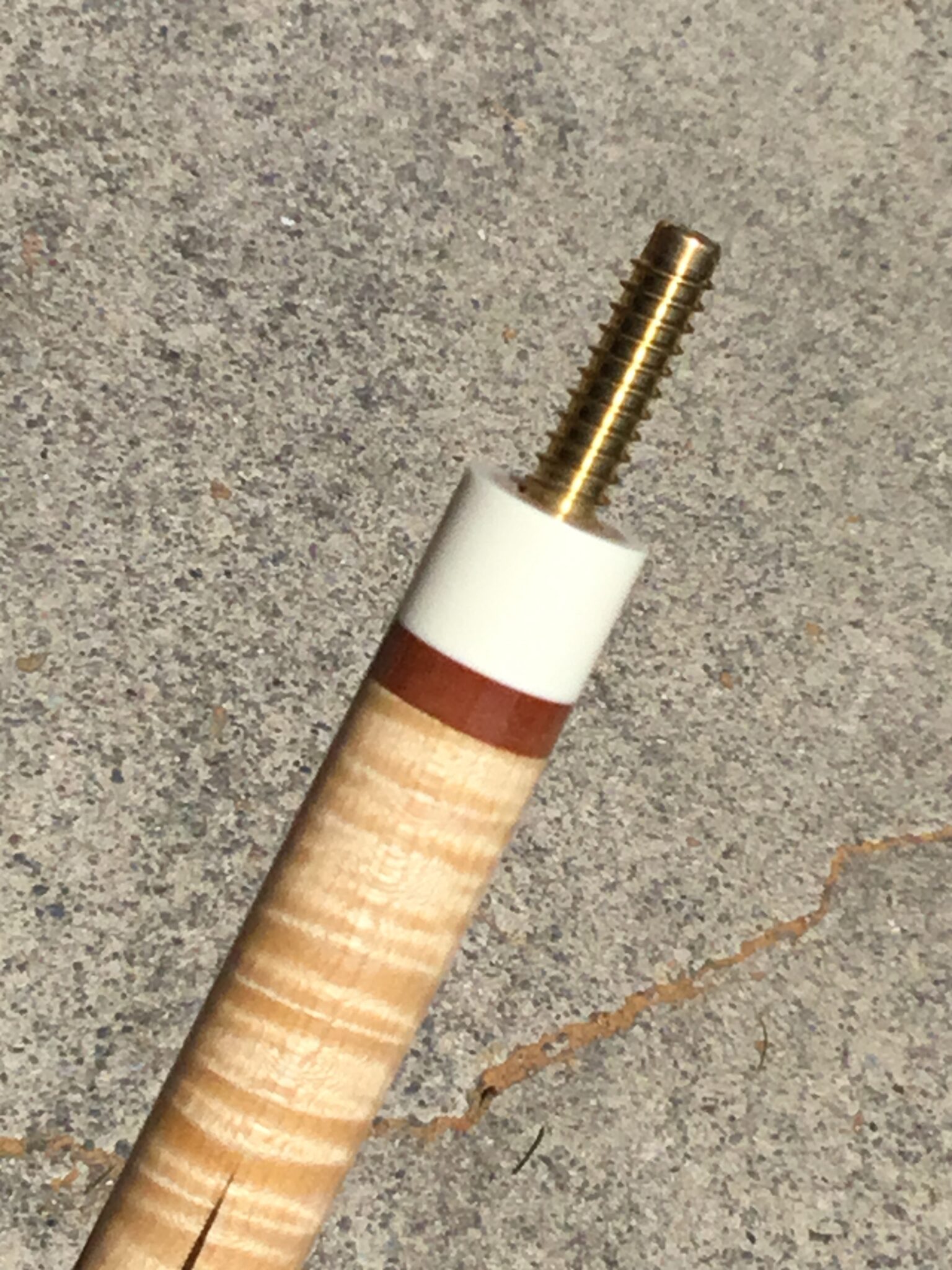 Jim Pierce (6-pt w/ Green Veneers) Pool Cue | Biggelbachs