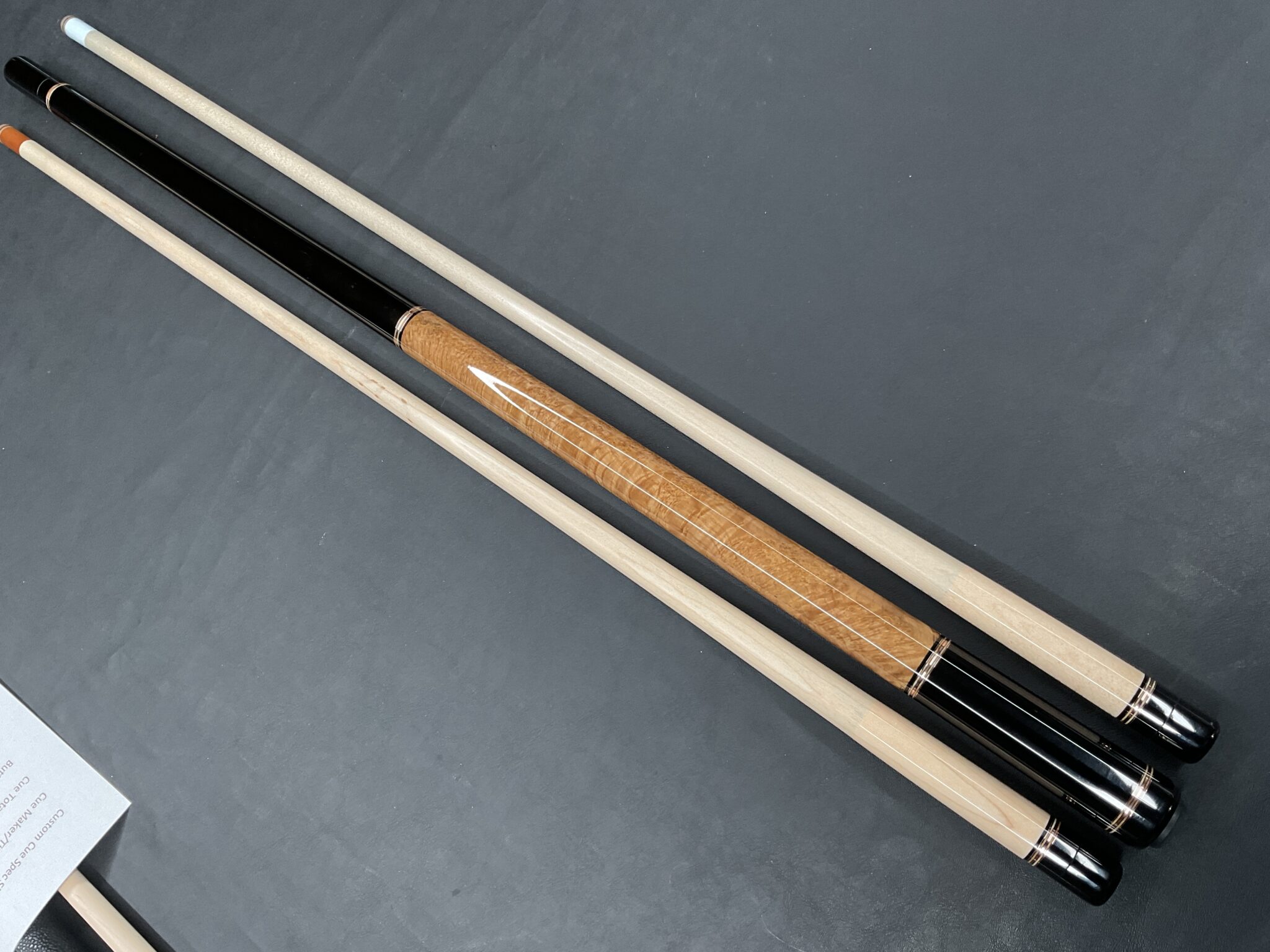 Astle Custom Cue (Ebony MW) Pool Cue | Biggelbachs
