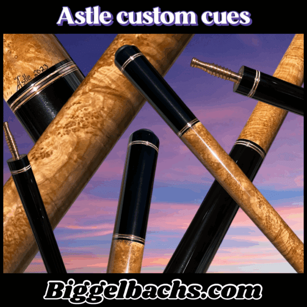 Astle Custom Cue (Ebony MW) Pool Cue | Biggelbachs