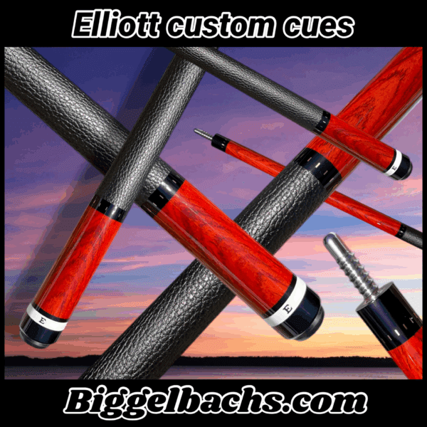 Elliott (Merry Widow) Pool Cue | Biggelbachs
