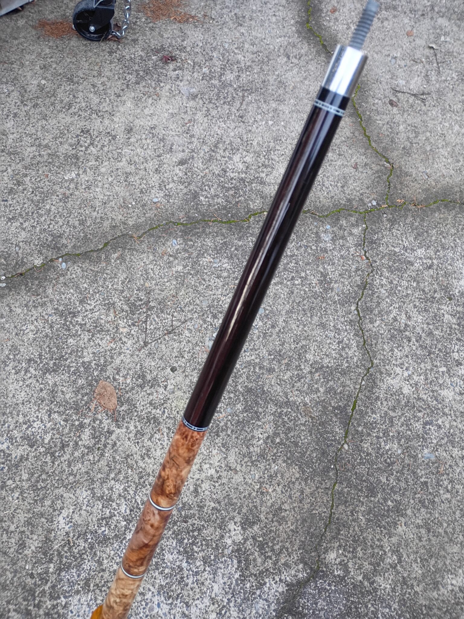 Bob Owen (Wrapless Burl MW) Pool Cue | Biggelbachs