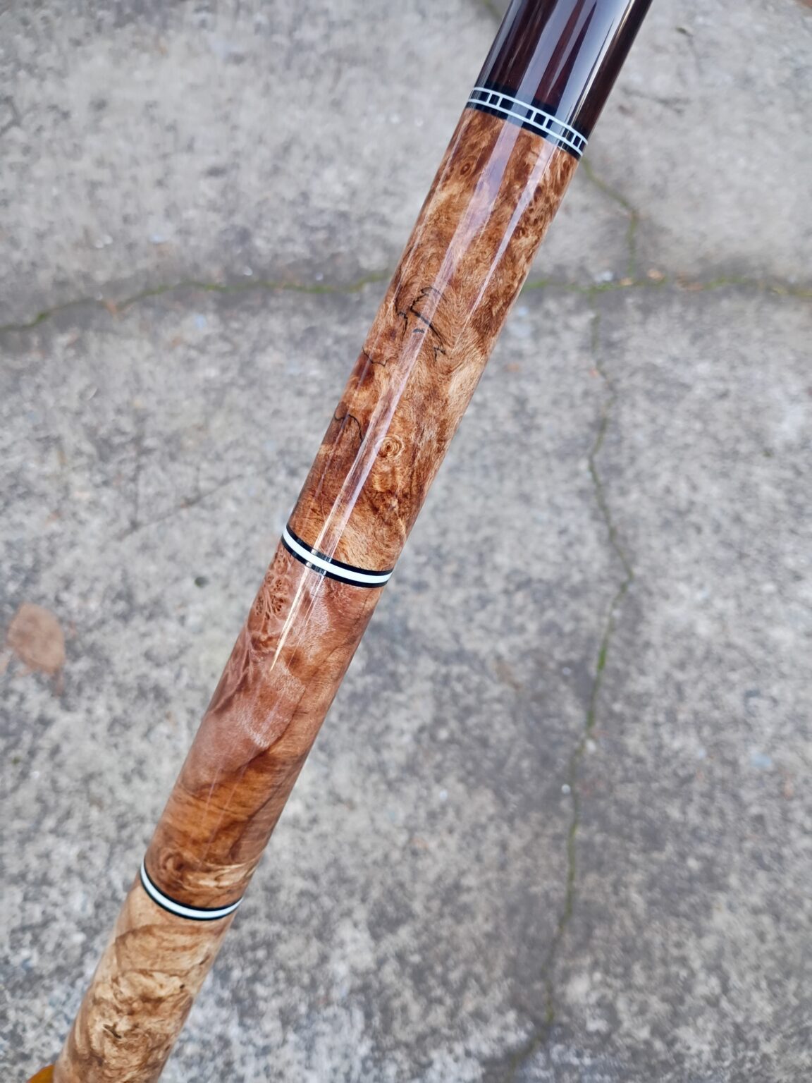 Bob Owen (Wrapless Burl MW) Pool Cue | Biggelbachs