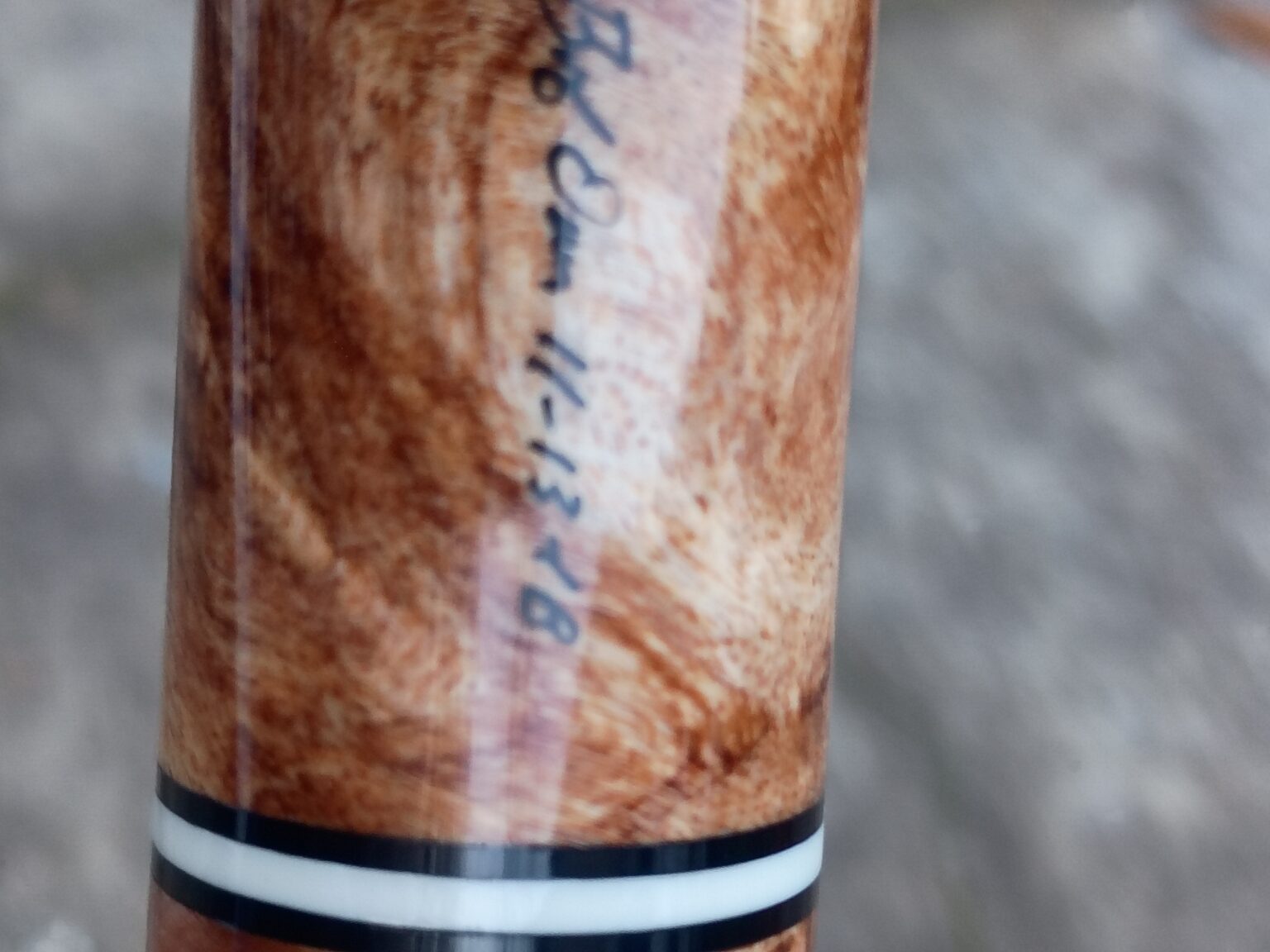 Bob Owen (Wrapless Burl MW) Pool Cue | Biggelbachs