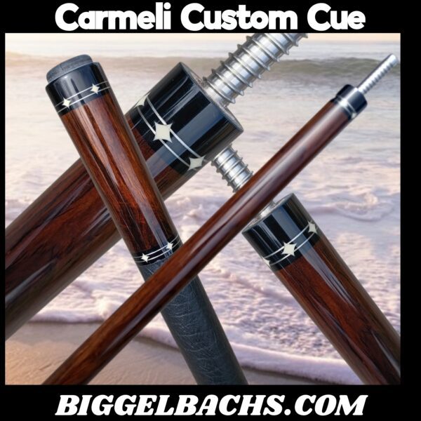 Ariel Carmeli (Brown MW style) Pool Cue | Biggelbachs